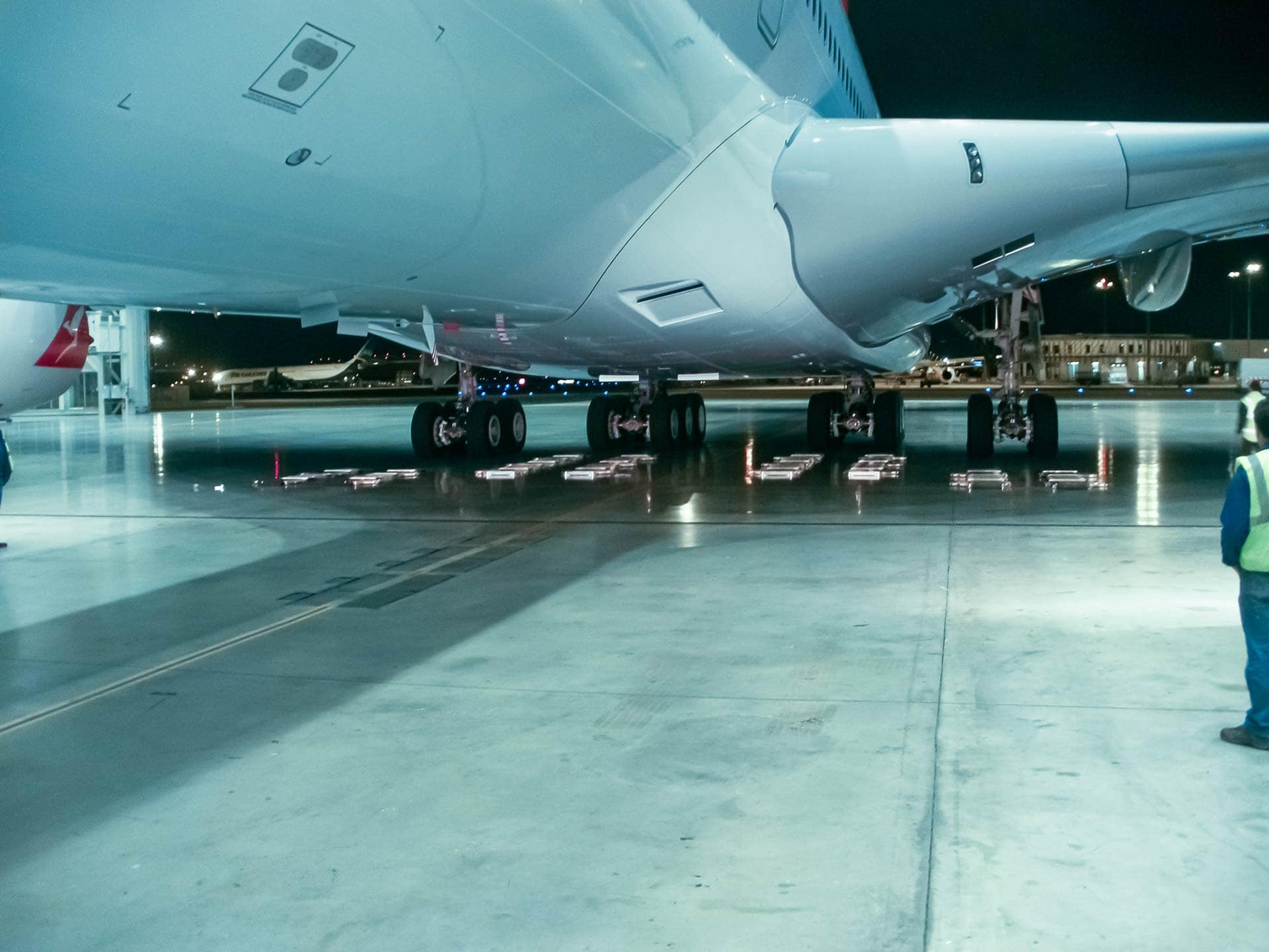 Scales for large to very large aircraft - Captels Weighing